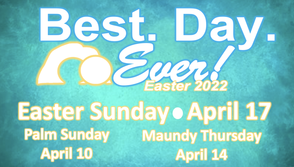 Easter Serving Opportunities